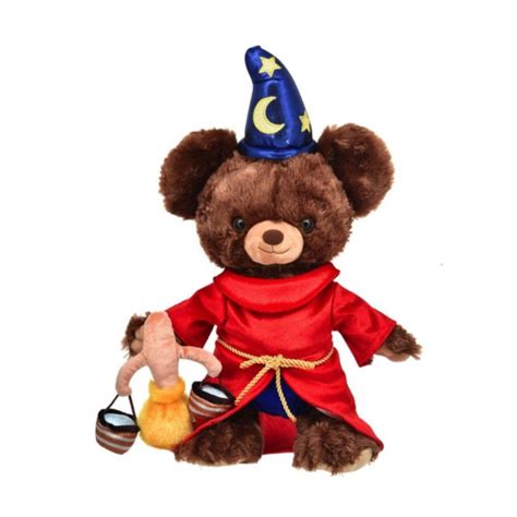 全新 日本迪士尼商店 大學熊摩卡魔法師玩偶s號 Expo D23絨毛娃娃unibear Unibearsity米奇魔術師 蝦皮購物