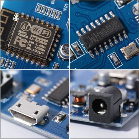Placa Wemos D1 R1 Wifi Com Esp8266 Circuito Facil Componentes