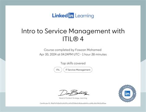 Fowzan Mohamed On Linkedin Certificate Of Completion
