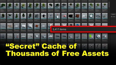 Thousands Of Secret Free Assets For Unreal Engine Virtual Production YouTube Unreal Engine