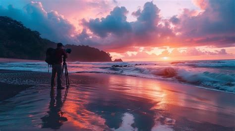 Free Sunset Beach Photography Image Sunset Beach Photographer