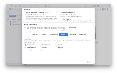 Texifier · Docs · Creating Indices And Glossaries Using Makeindex