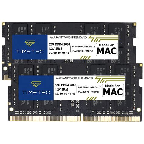 Kit De Memoria Timetec De GB X GB DDR Mhz Para IMac Mac Mini Venta