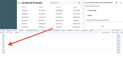 Run Javascript Code Datablist Datablist