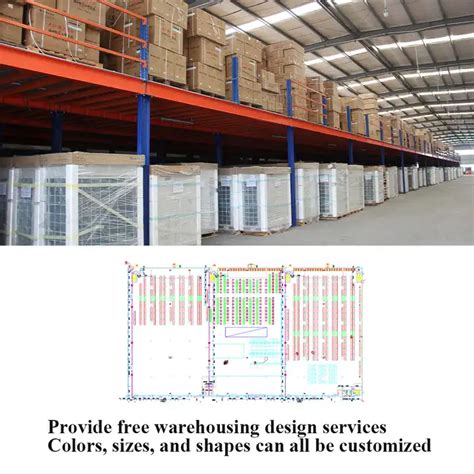 Raw Material Storage Rack Cantilevered Stacking Racks Shelves Heavy Duty Warehouse 6 Meters High