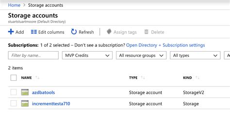 Creating Azure Blob Storage Account For Sql Server Backup And Restore Via The Portal Stuart Moore
