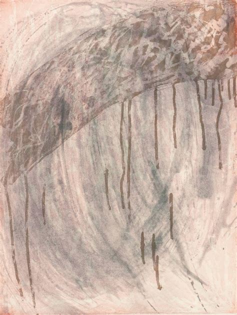 Kumi Korf Bridge Abstract Aquatint Spit Bite Etching Print Gray