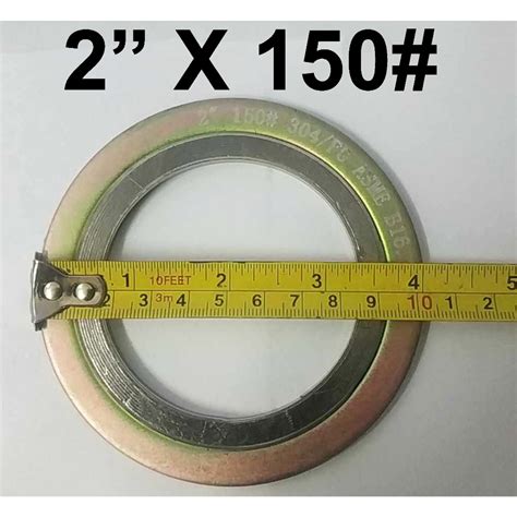 Flexitallic Gasket 2 X 150 Spiral Wound Gasket 304 Asme B1620 2