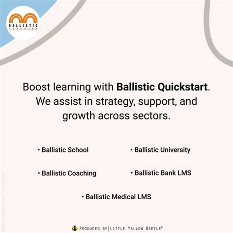 ballistic learning on linkedin learningrevolution educationforall