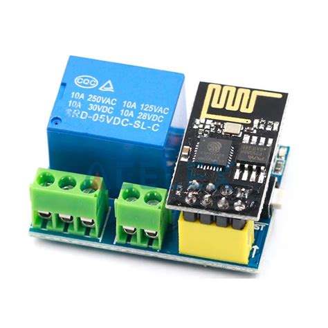 esp8266 esp 01 wifi módulo placa relé inteligente 5v arduino shopee brasil