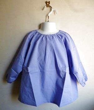 SALE スモック長袖 無地 COCO ANGEL
