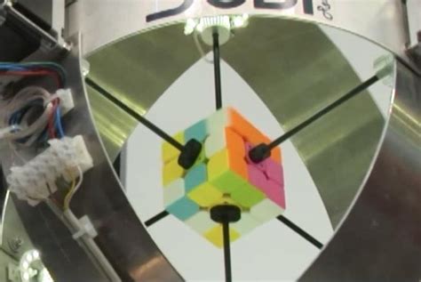Watch Robot Breaks Rubiks Cube World Record In A Fraction Of A Second