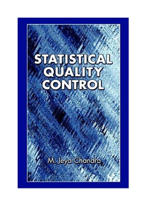 pdf statistical quality control