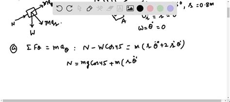 A 05 Kg Block B Slides Without Friction Inside A Slot Cut In Arm O A