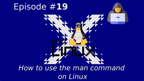 How To Use The Man Command On Linux Youtube