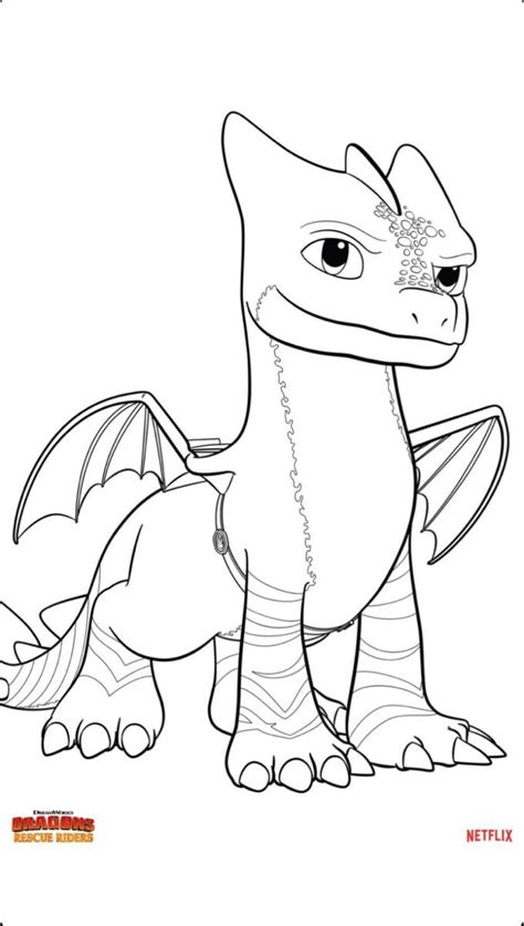 Dragons Rescue Riders Coloring Pages Cutter Birthday Coloring Pages