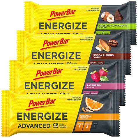 Powerbar Energize Advanced Energieriegel L 4x55 G Riegel Zum Probierpreis