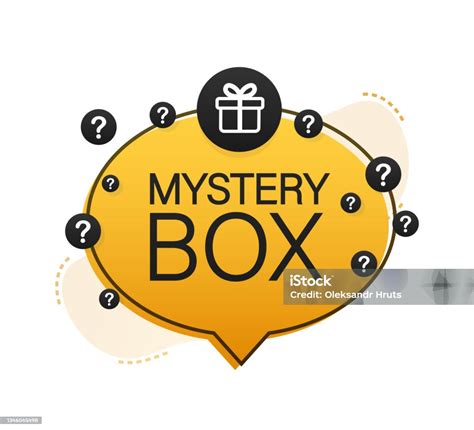미스터리 박스 배너 컨셉 디자인용 패키징 깜짝 선물 패키지 디자인 도움말 기호를 참조하십시오 물음표 아이콘입니다 벡터 스톡 일러스트레이션입니다 개념에 대한 스톡 벡터 아트