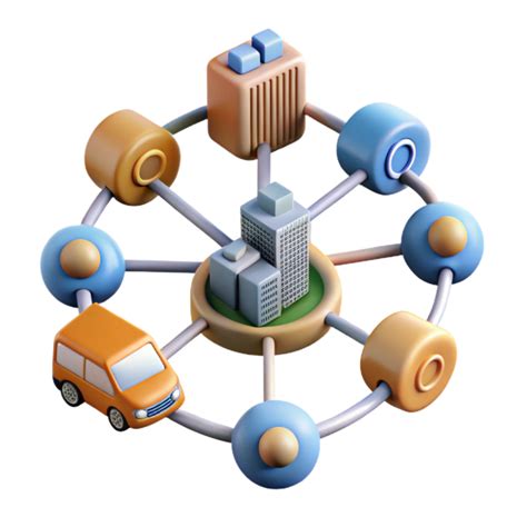Serene Creative Urban Transportation Network Diagram Isolated Exclusive
