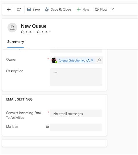 D User Queue Control Which Emails Are Synced Default To No Email Messages Olena S