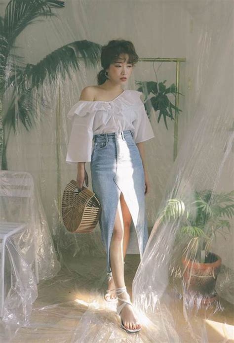 10 ทิปส์แมทช์กระโปรงยาว สไตล์เกาหลี ลุคไม่ป้า Ladyissue เว็บรีวิวเครื่องสำอาง ชุมชนผู้หญิง ฮา