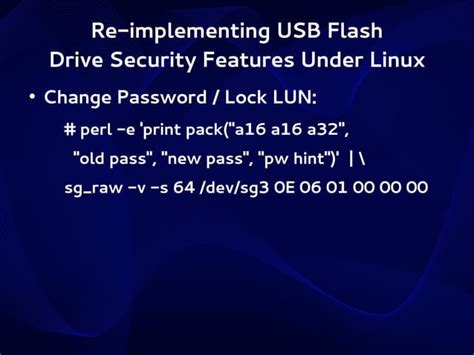 controlling usb flash drive controllers expose of hidden features ppt