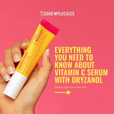 Get To Know Your New Skincare Superstar Vitamin C Serum With Oryzanol 🌟🍊 Dive Into The Science