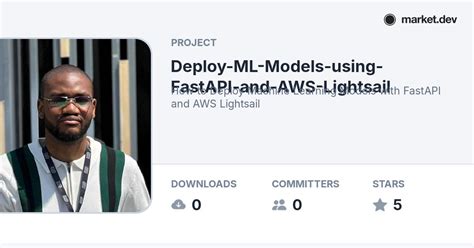 Deploy Ml Models Using Fastapi And Aws Lightsail Ecosystem Directory