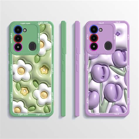 Tecno Spark C Casing KG K KG J Soft Silicone Jelly Phone Cover Tecno Spark Go Spark C C
