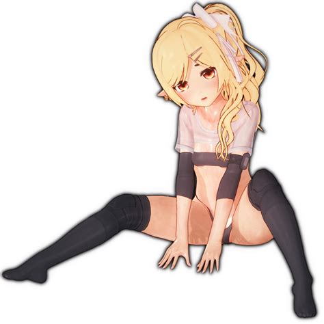 Rule 34 Arms Under Breasts Barefoot Belly Blonde Hair Chaos Tobi Cute