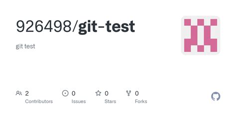 GitHub Git Test Git Test