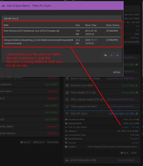 Reset Delta Stopped Many Folders Because Path To File Cannot Be Found