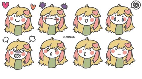 굿노트5스티커무료마감 굿노트2020 다이어리 꾸미기 다꾸 아이패드 프로크리에이트 손그림 일러스트 감정 아이콘 그림그리기 Goodnote Diary Emoticon