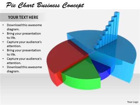 Pie Chart To Compare Data Image Graphics For Powerpoint PowerPoint Design Template