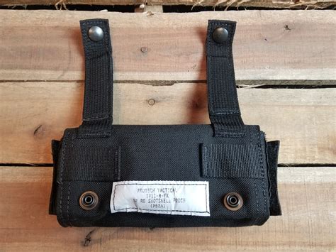 US Military TP11 Safariland 12 Rd Shotgun Shell Pouch 12 Ga W Molle Attachment EBay