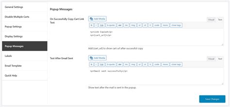 Save Share Cart For WooCommerce Documentation WooCommerce
