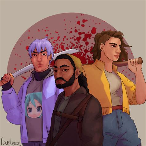 Zombie Au Fanart By Berghanese On Deviantart