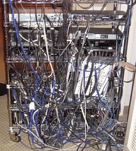 Best Messy Cable Closets Server Rooms Images On Pinterest