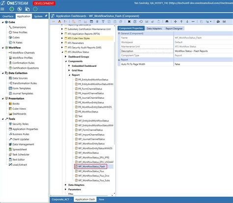 Displaying User Names On The Workflow Status Report Onestream Community