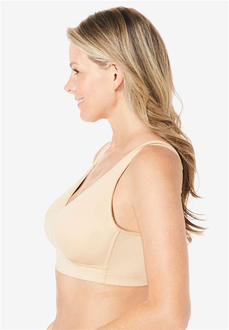 Wireless Microfiber T Shirt Bra Catherines