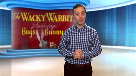 Here Is Bugs Bunny And Elmerfudd In Wacky Wabbit Mysterious Music Greatest Cartoons Of