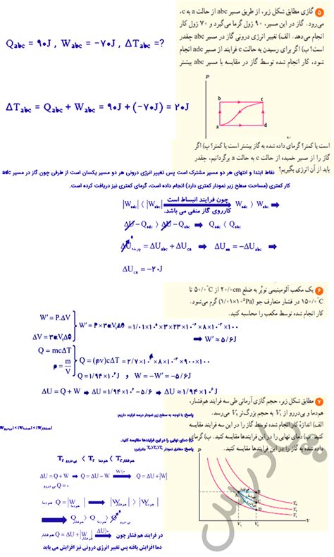 گام به گام فصل 5 فیزیک دهم