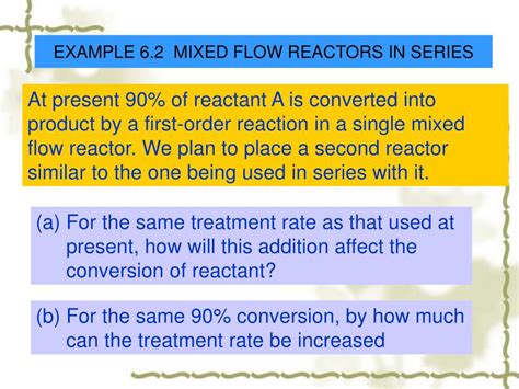 PPT 6 2 Multiple Reactor Systems PowerPoint Presentation Free Download ID 4971276