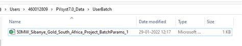 Batch Simulation For Tracker Problems Bugs Pvsyst Forum