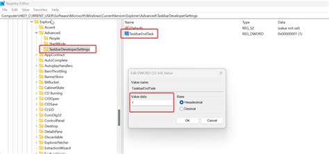 How To Enable End Task Option On Taskbar Context Menu In Windows 11 Technoresult