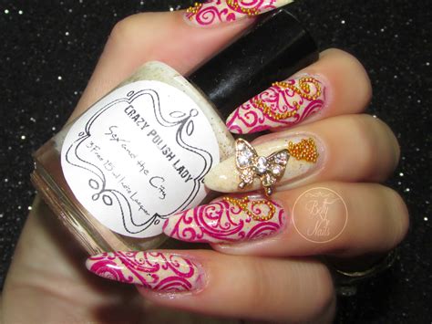 Betty Nails Sex And The City Bling Crazy Polish Lady