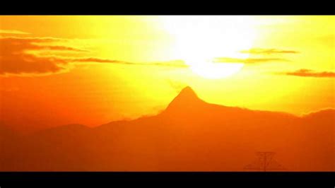 Sun Rise Over Sripada Adems Peak Youtube