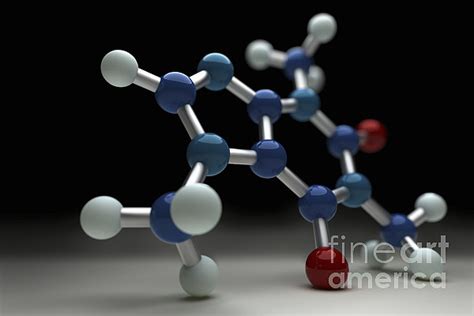 3d Structure Of Caffeine