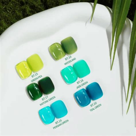 By Muse By Green 6 Pc Tint Color Gel Polish Nail Mart Usa