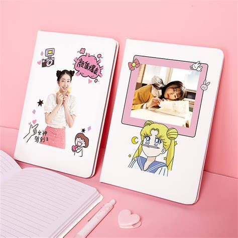 印鸽定制笔记本个性照片打印简约学生用课堂笔记文具工作记录本子 虎窝淘